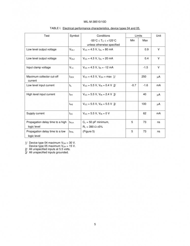 5446BEA technical document page 6