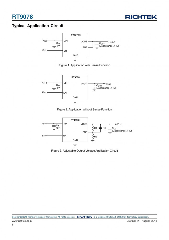RT9078 datasheet page 6