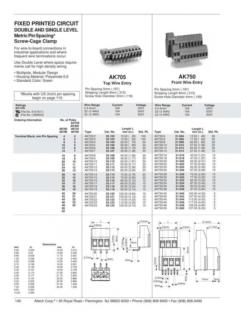 Altech catalog page 7