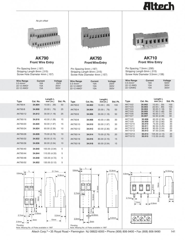 Altech catalog page 8