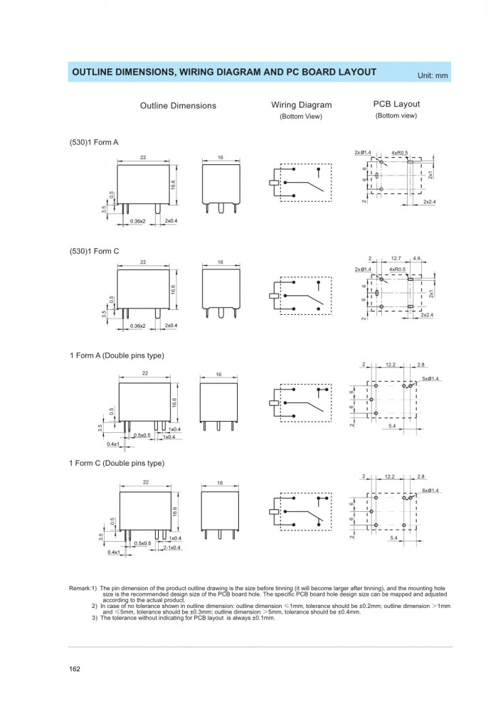 HF7FD series datasheet page 3