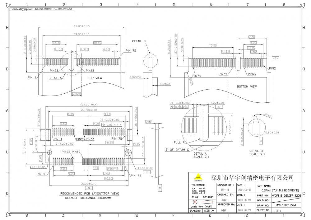 HOAUC HYCW21E-05NGFF-320B drawing page 3