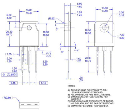 onsemi SGH20N60RUFDTU