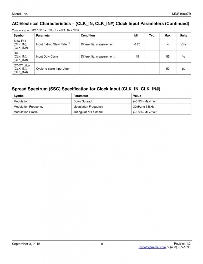 MDB1900ZBQY datasheet page 8
