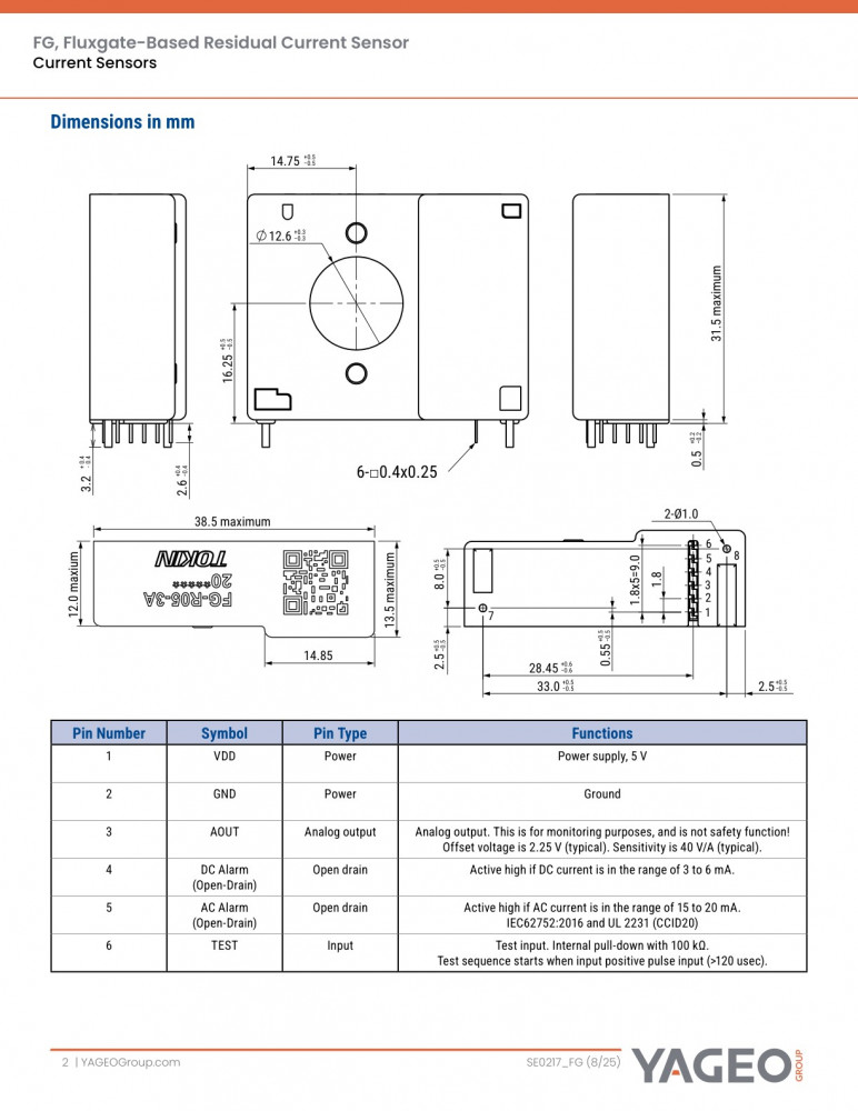 FG-R05-3A technical document page 2