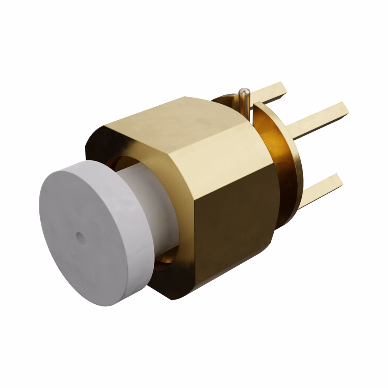 SMPM Plug, Straight, Full Detent, PCB, Through Hole, Surface Mount Signal, 50 Ohms for sale