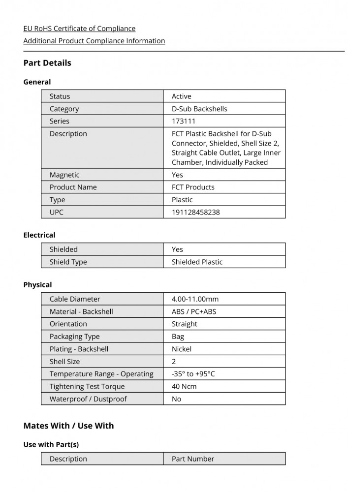 MOLEX 1731110331 product drawing image 2
