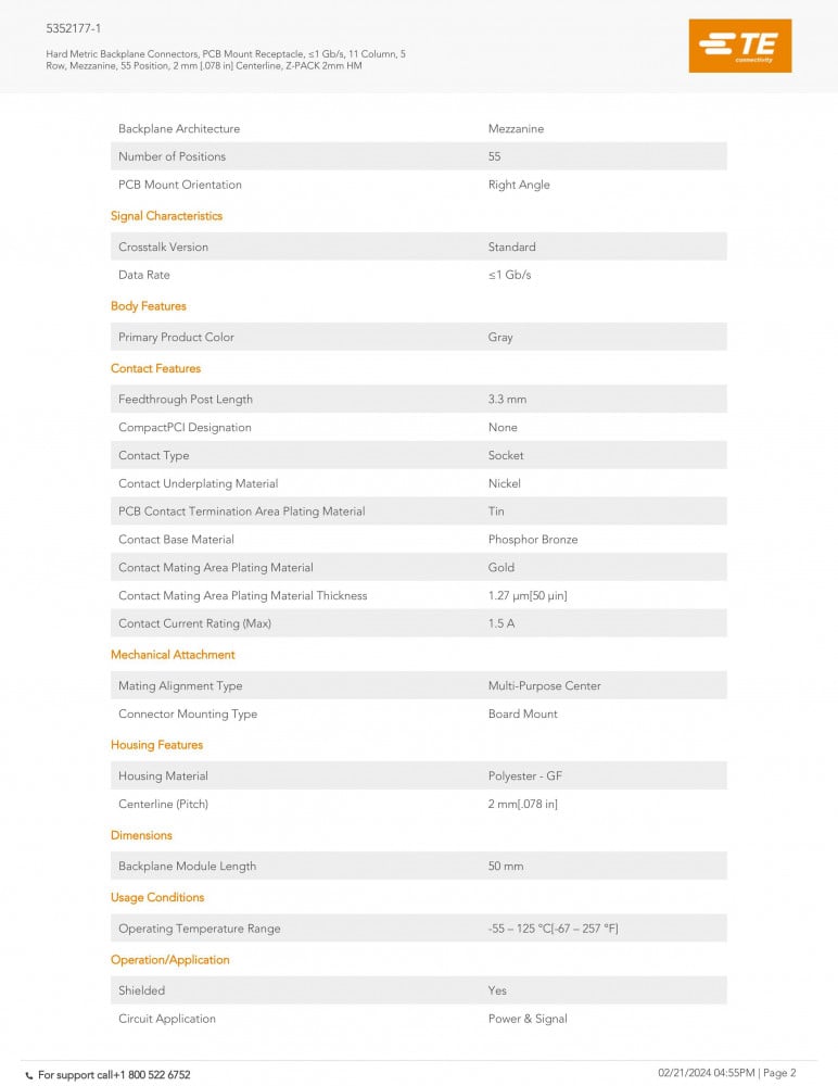 5352177-1 technical document page 2
