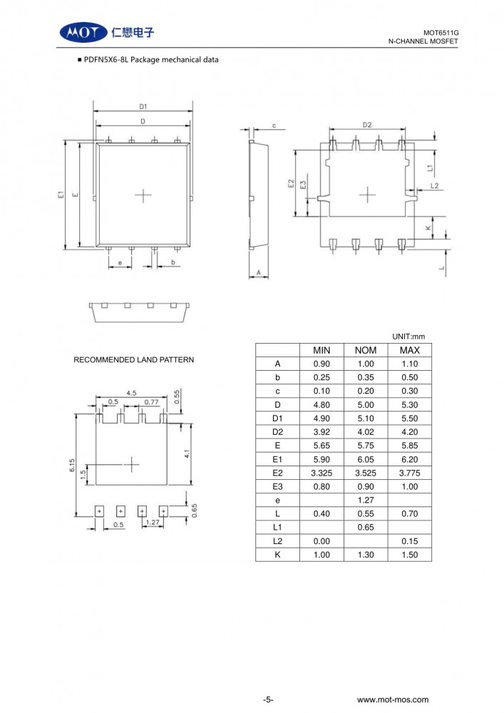 MOT6511G datasheet page 5