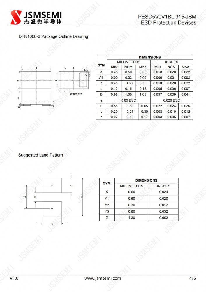 PESD5V0V1BL,315-JSM datasheet page 4