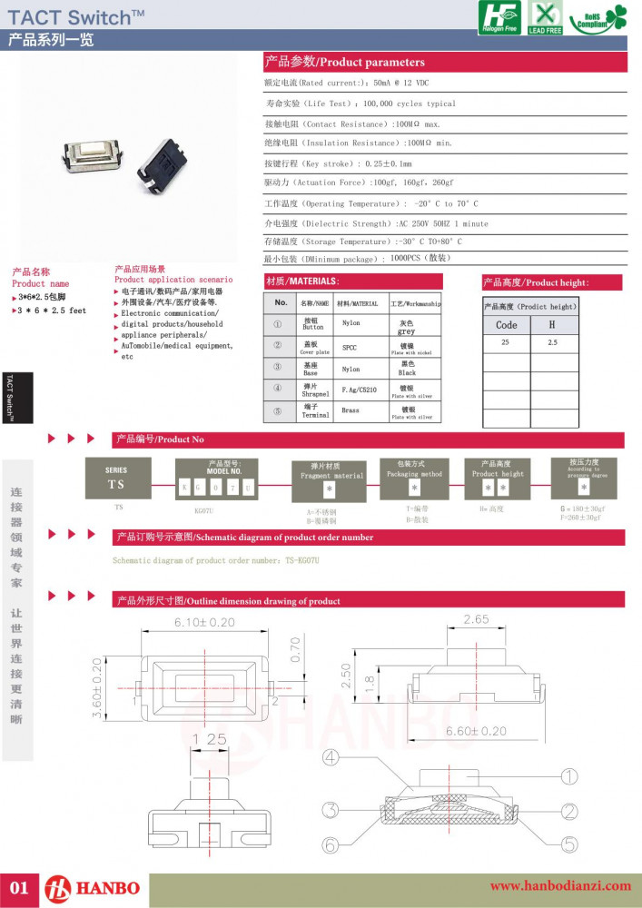 TS-KG07U technical document page 1