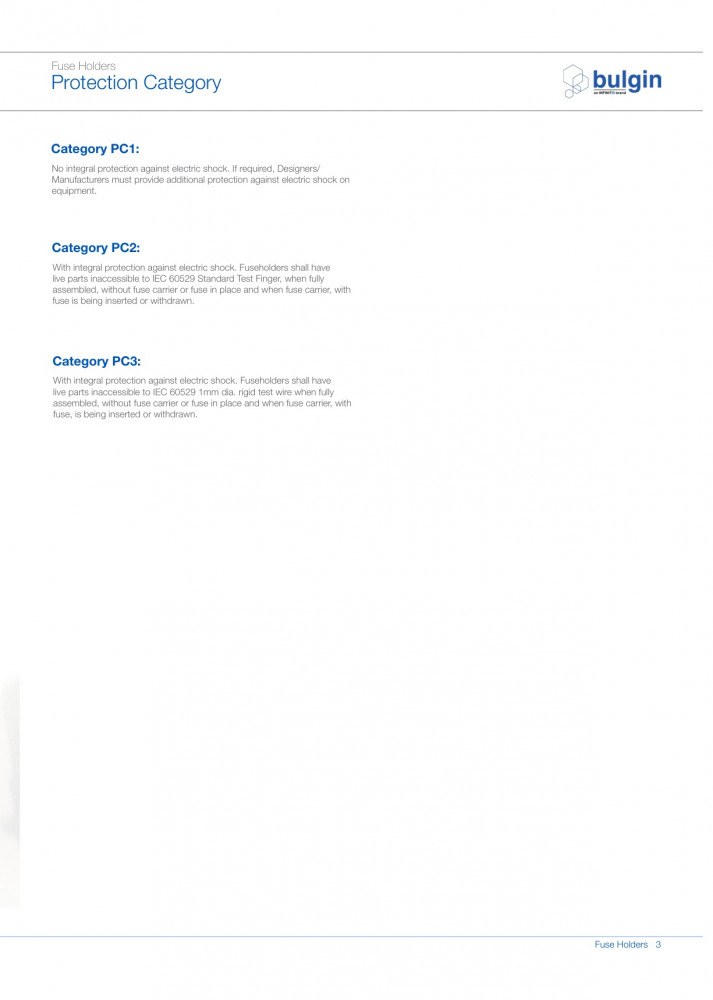 Bulgin technical document page 3