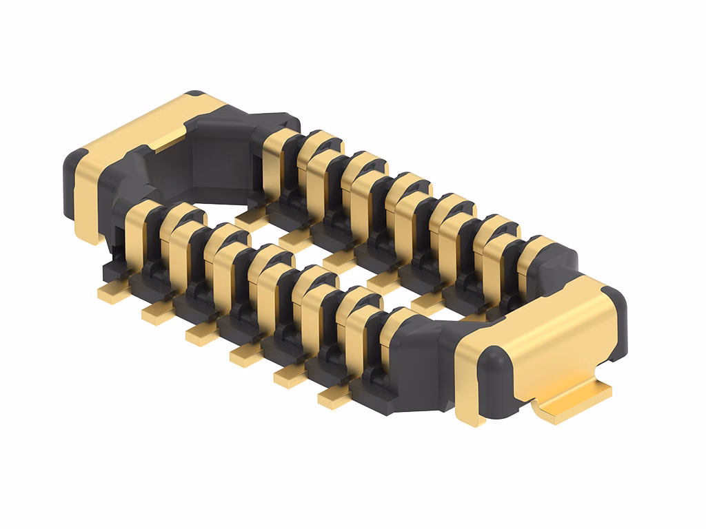 Quad-Row Board-to-Board Plug, 0.175mm Pitch, 0.60mm Mated Height, 2.00mm Mated Width, 24 Circuits, 2 Reels/Carton for sale