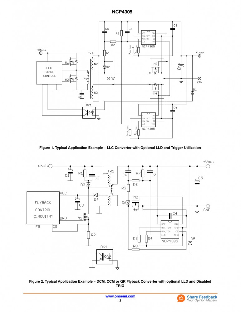NCP4305 datasheet page 2