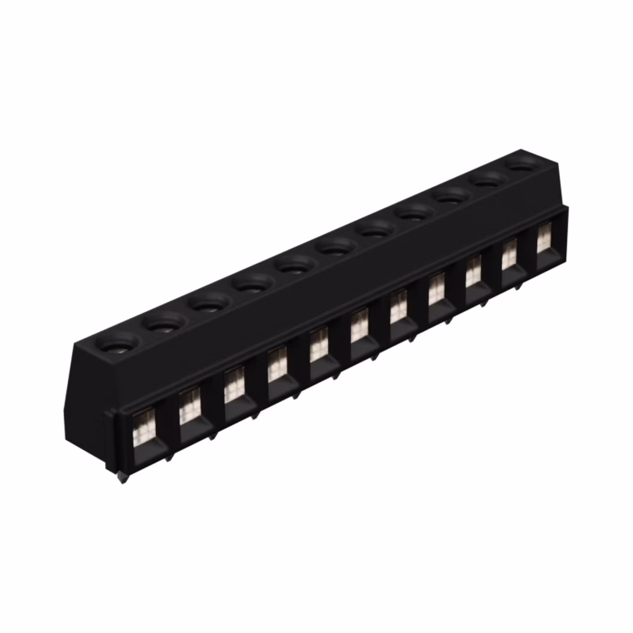 5.00mm Pitch Beau Eurostyle Low Profile, Single Level Modular Terminal Block, 11 Circuits for sale