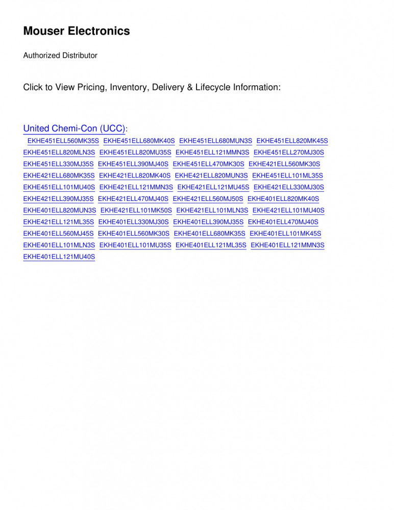 NCC KHE Series technical document, page 3