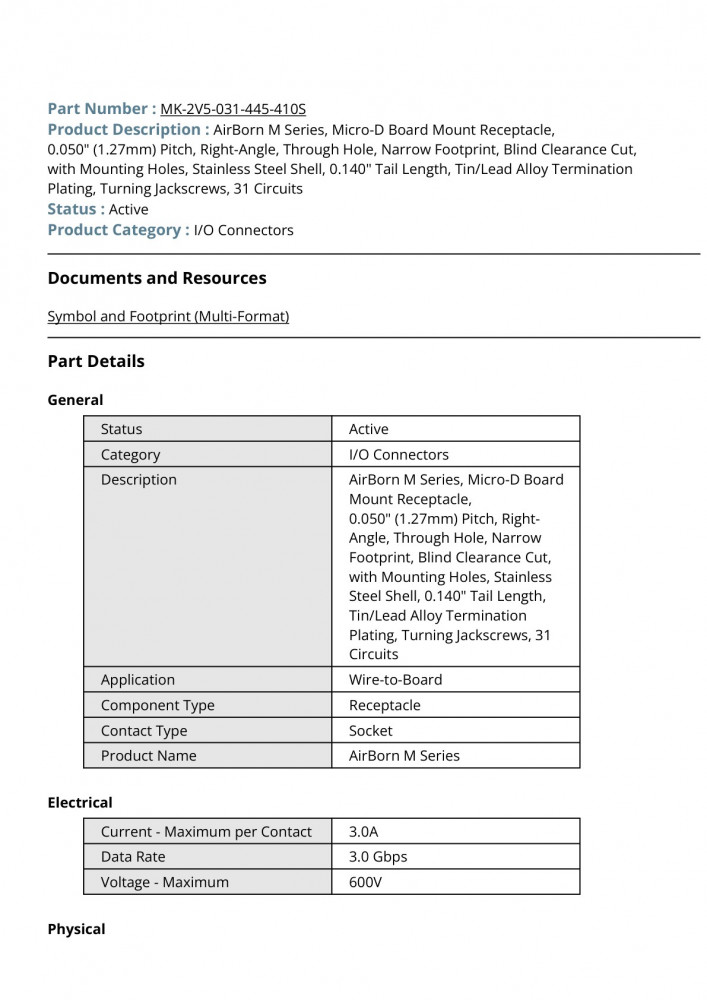 Technical document image 1 for MK-2V5-031-445-410S