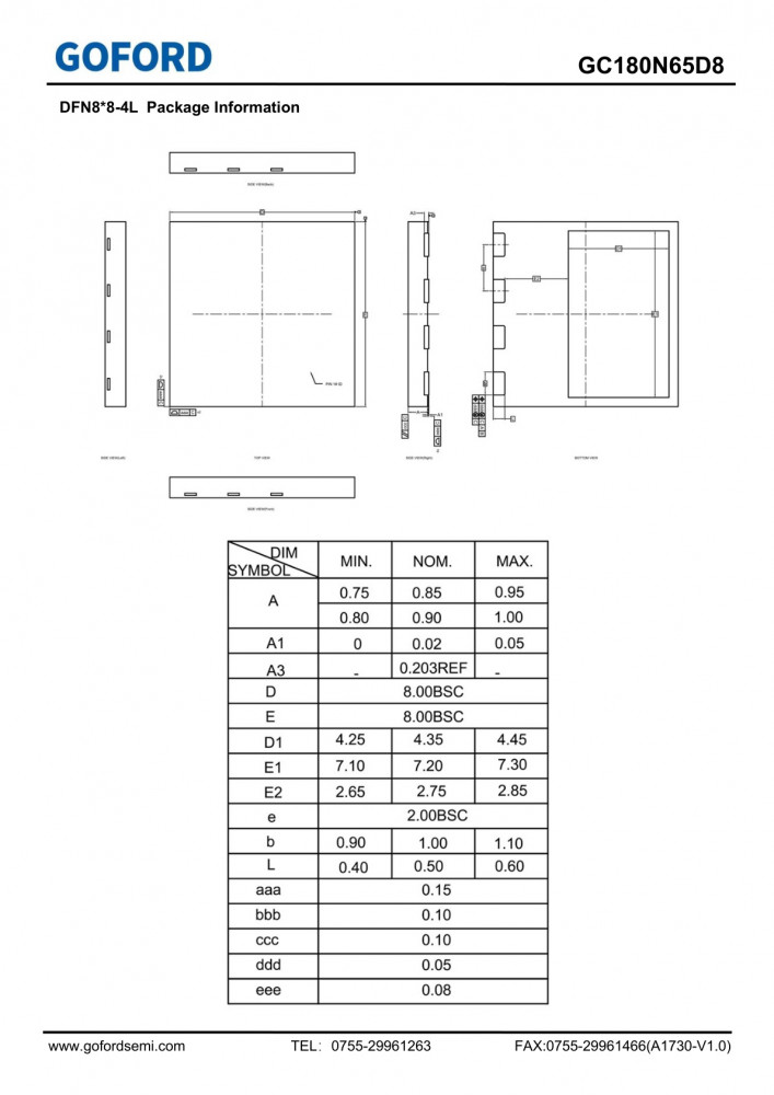 GC180N65D8 datasheet page 6