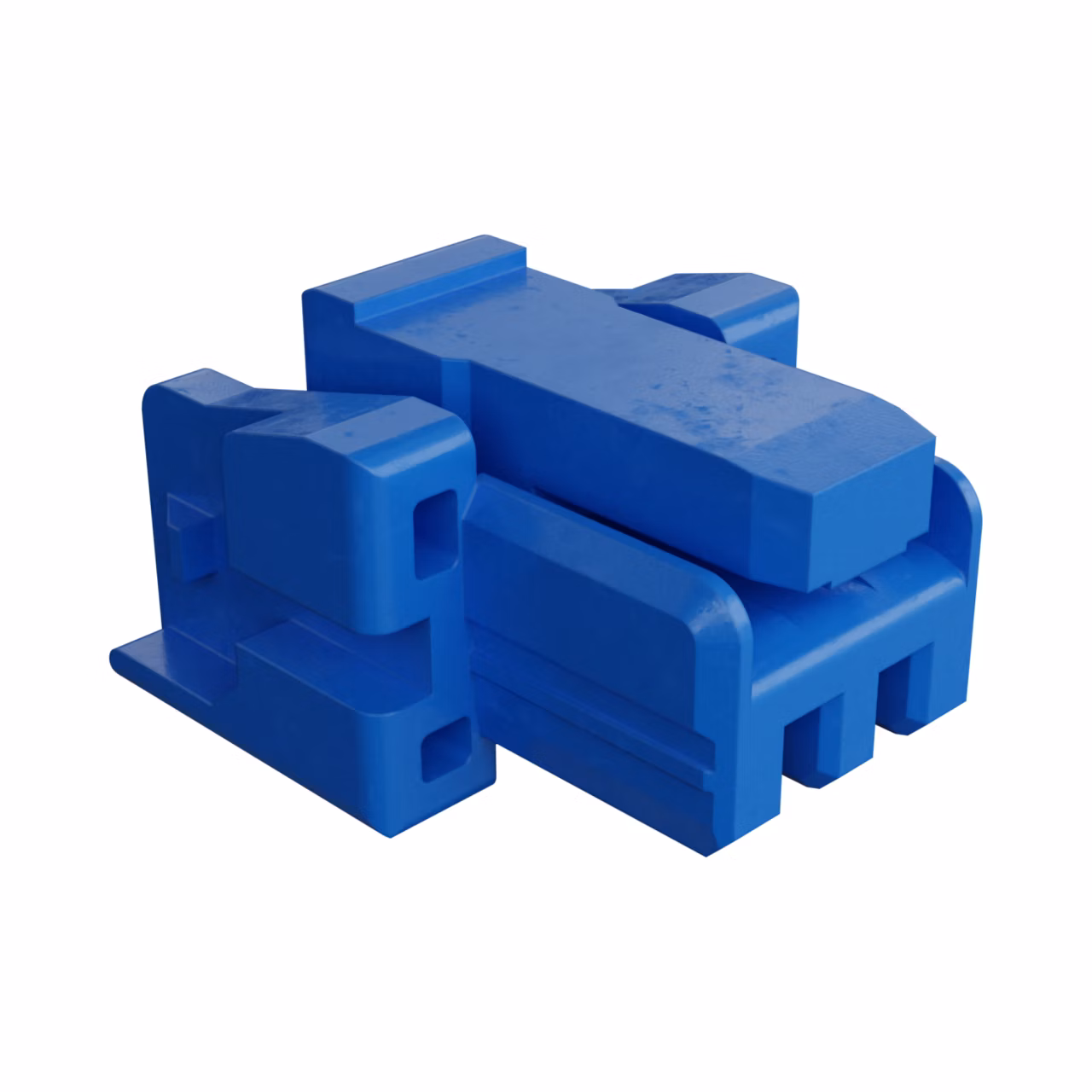Micro-Lock Plus TPA Type Receptacle Housing, 1.25mm Pitch, Single Row, Positive Lock, 2 Circuits, Blue for sale