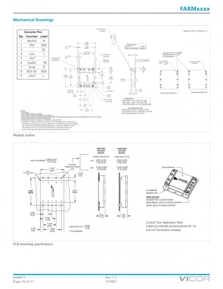 FARM1ES2 datasheet page 10