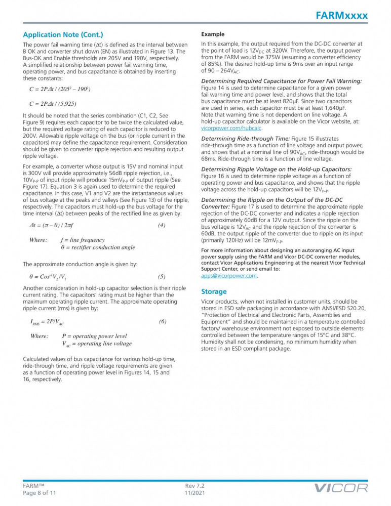 FARM1ES2 datasheet page 8