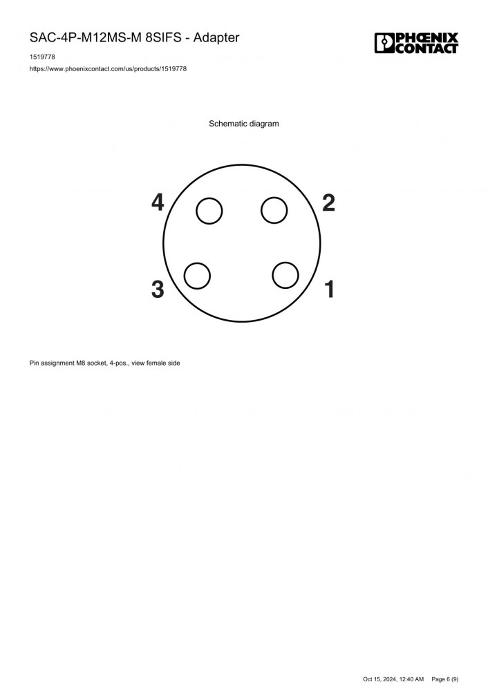 Phoenix Contact 1519778 product document page 6