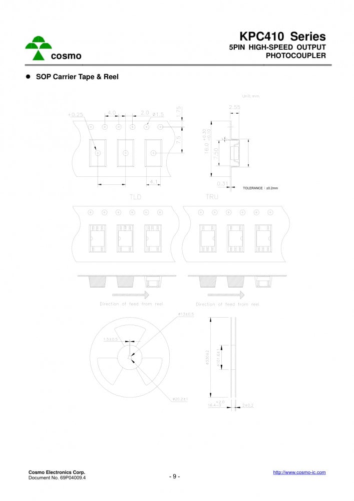KPC410 0E datasheet page 9