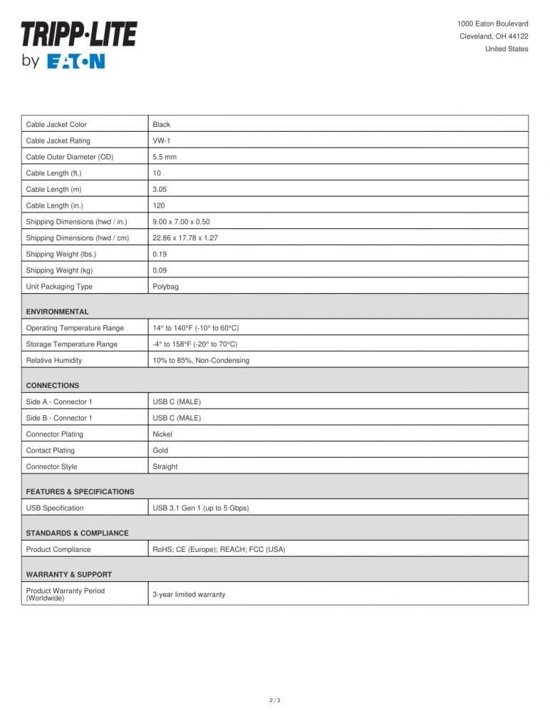 U420-010 technical document page 2
