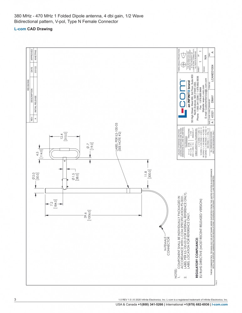 LCANED1004 technical document page 3