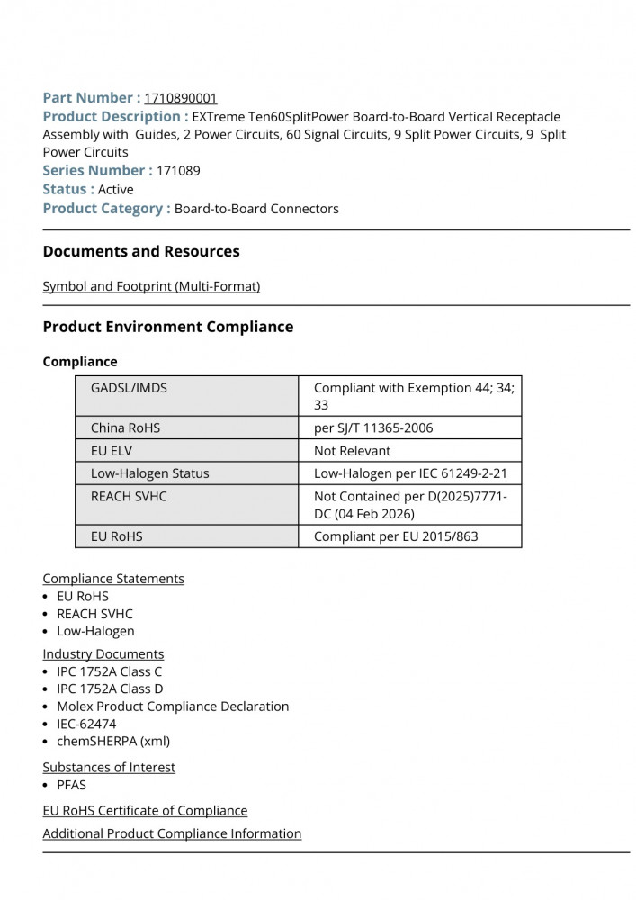1710890001 technical document image, page 1