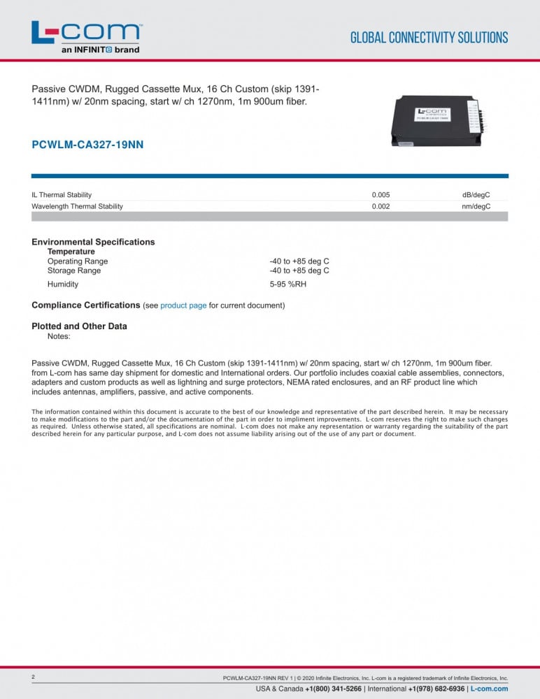 PCWLM-CA327-19NN product document page 2