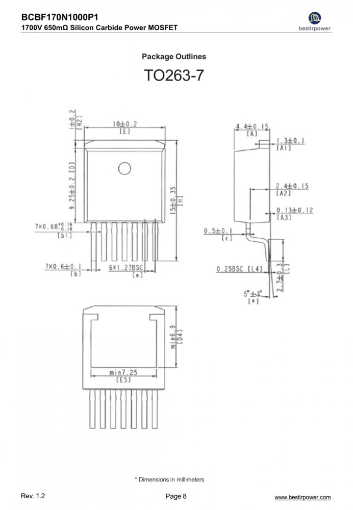BCBF170N1000P1 datasheet page 8