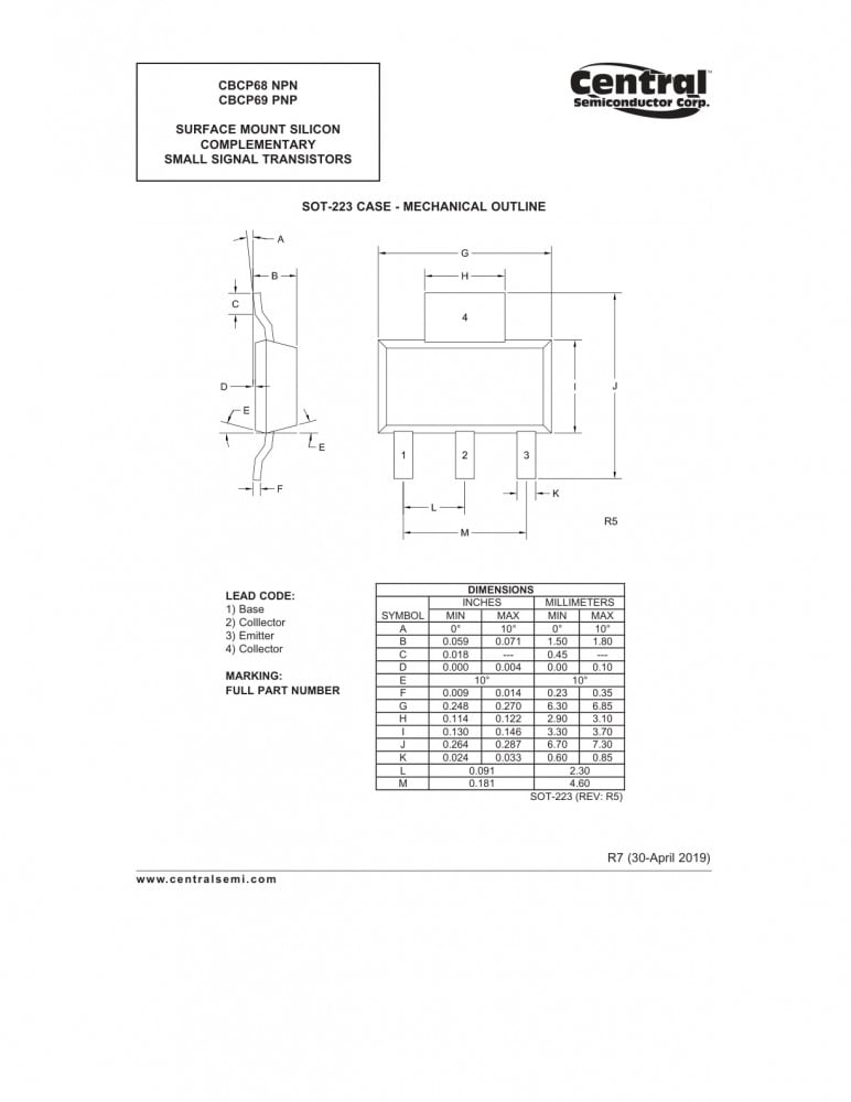 CBCP68 TR PBFREE datasheet page 2