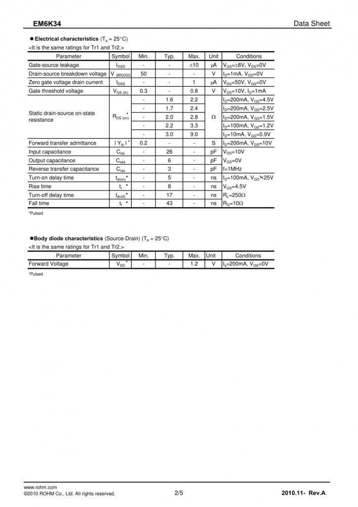 EM6K34 technical document page 2