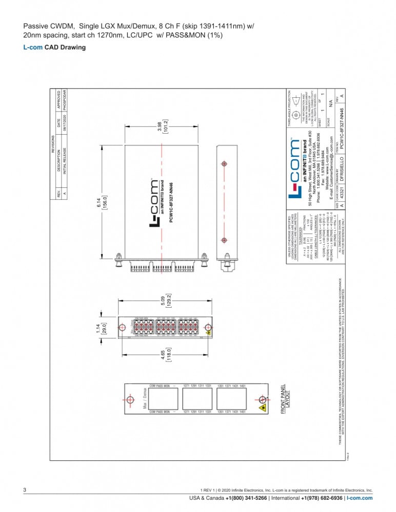 PCW1C-8F327-NN46 technical document page 3