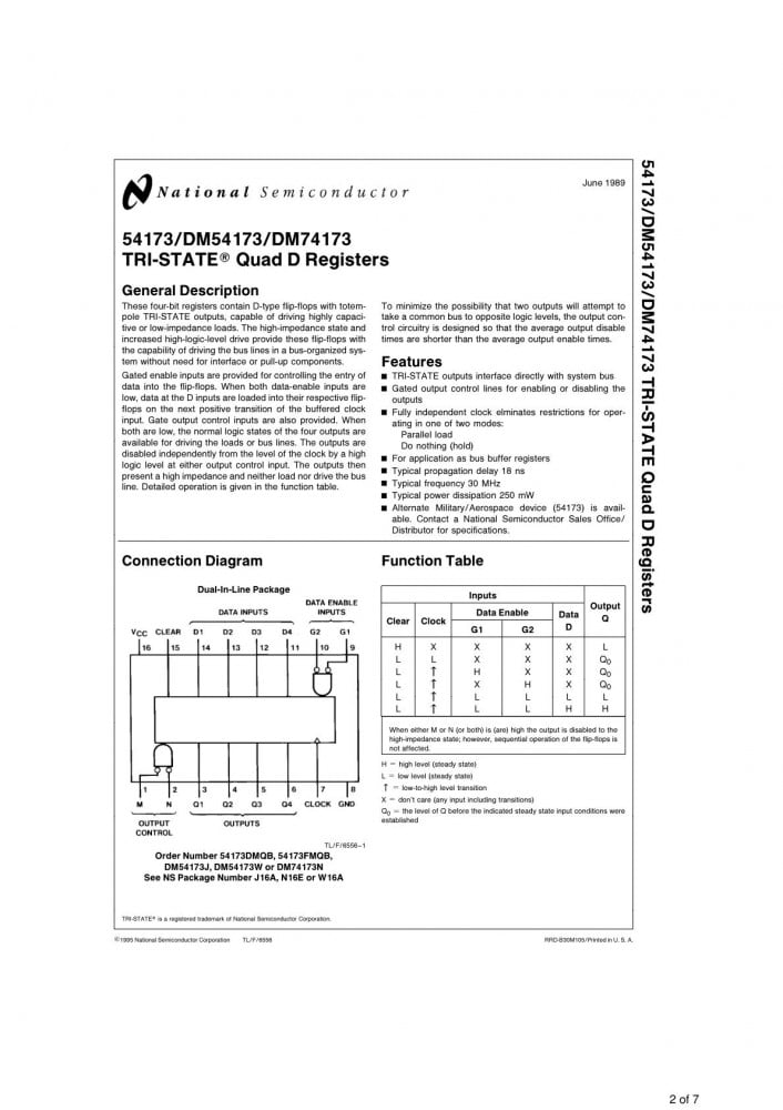 DM54173 technical document page 3