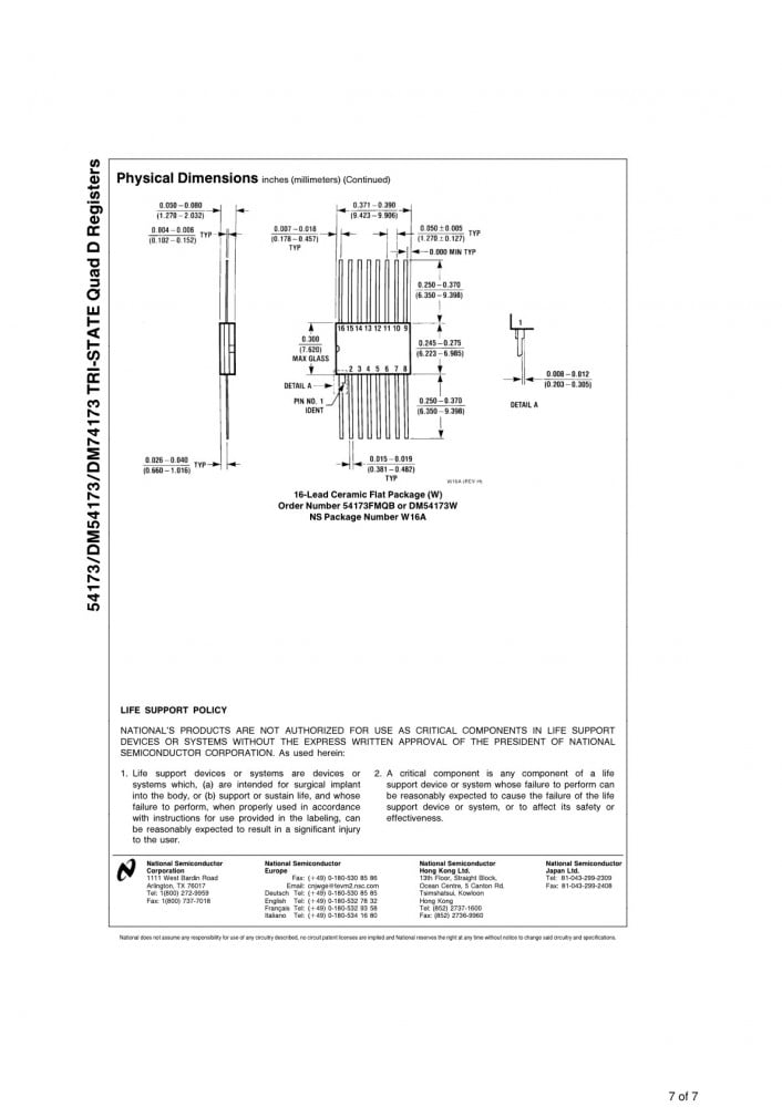 DM54173 technical document page 8