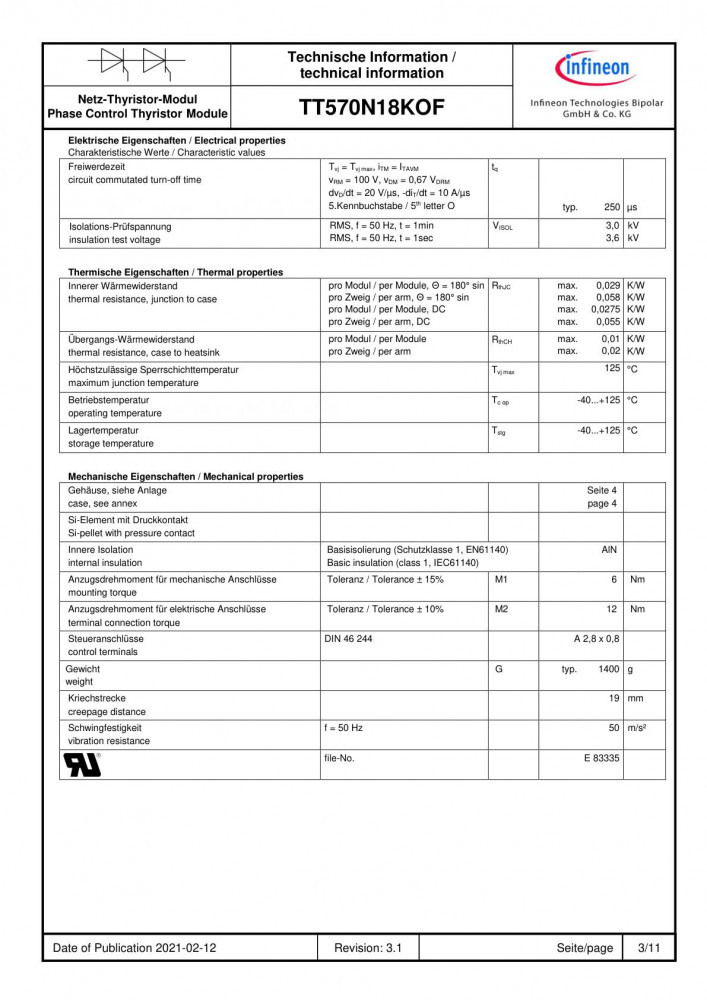 TD570N18KOFHPSA1 datasheet page 3
