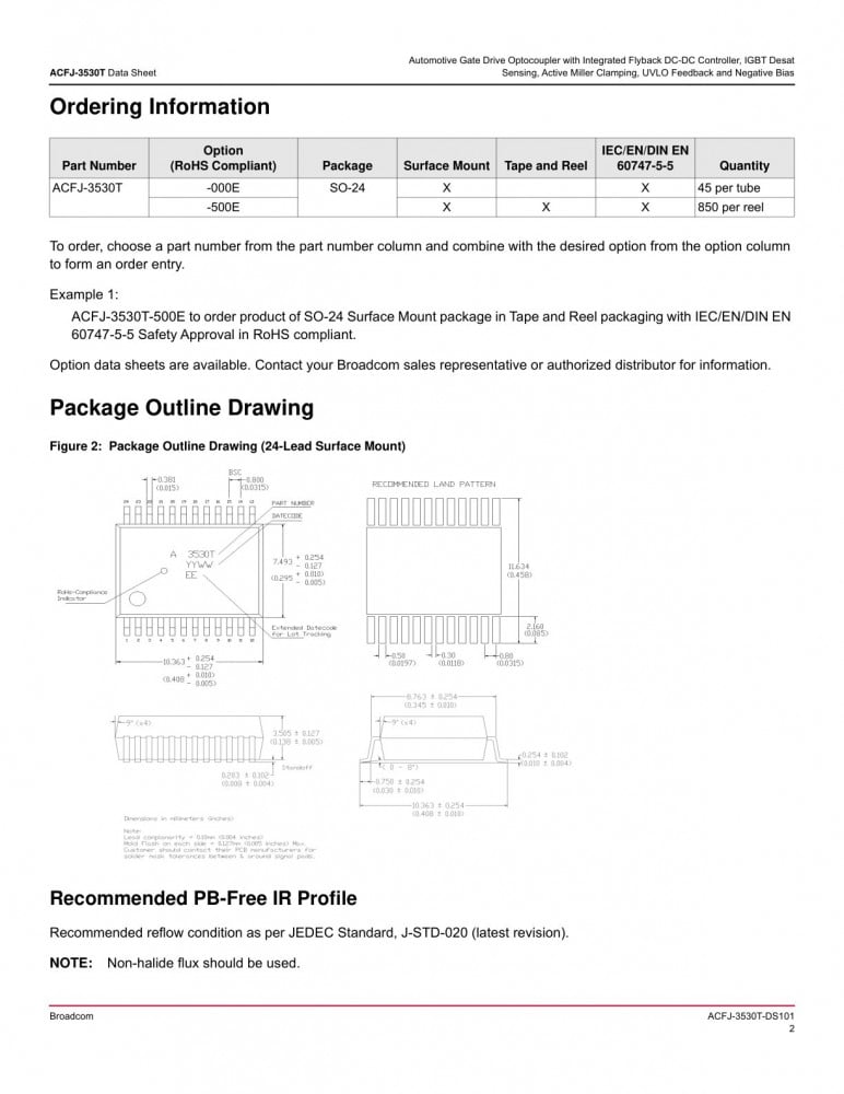 ACFJ-3530T datasheet page 2