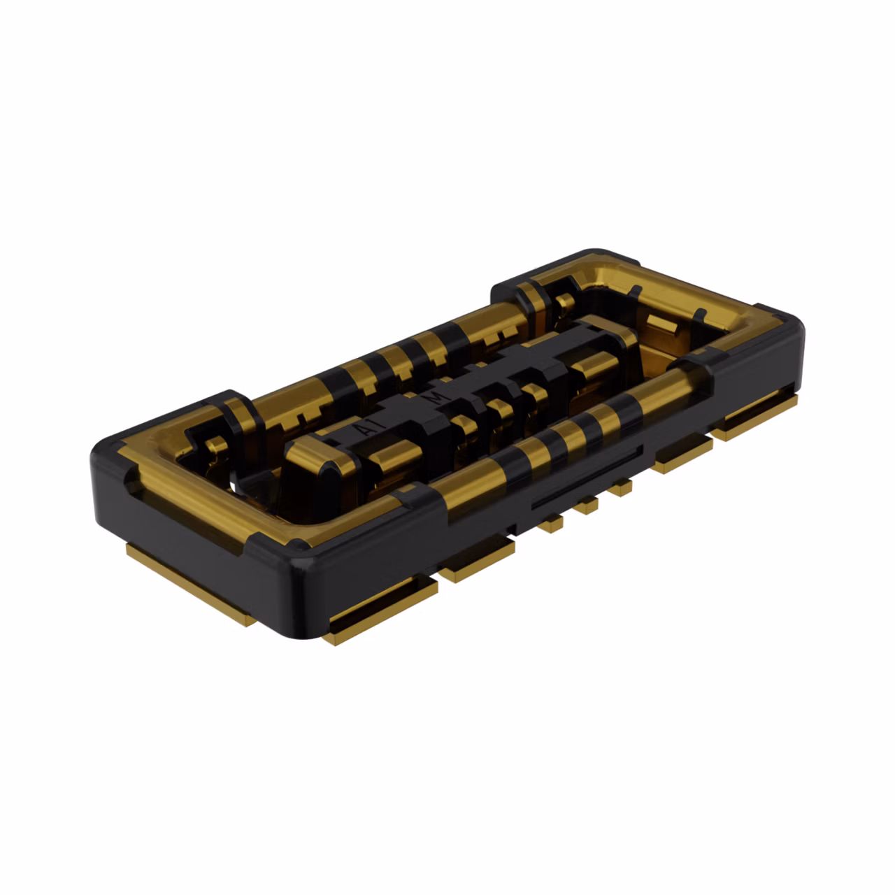 ChargeStack Board-to-Board Receptacle, 0.35mm Pitch, 0.70mm Height, 6 Signal Pin + 2 Power Pin + 2 Fitting Nail, 18A Battery B-to-B, 1 Reel/Carton for sale