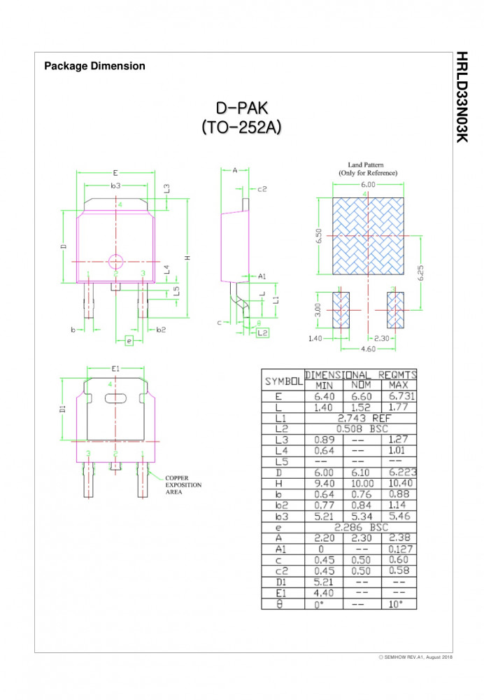 HRLD33N03K datasheet page 7