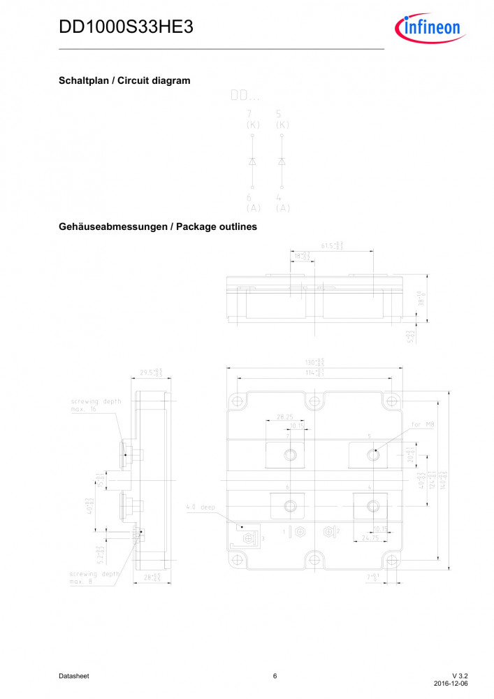 DD1000S33HE3 datasheet page 6
