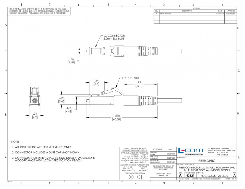 FOC-LCSM0120-0SU0 technical document preview