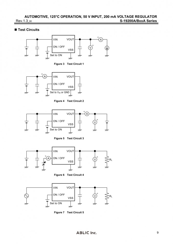 S-19200A/BxxA datasheet page 9