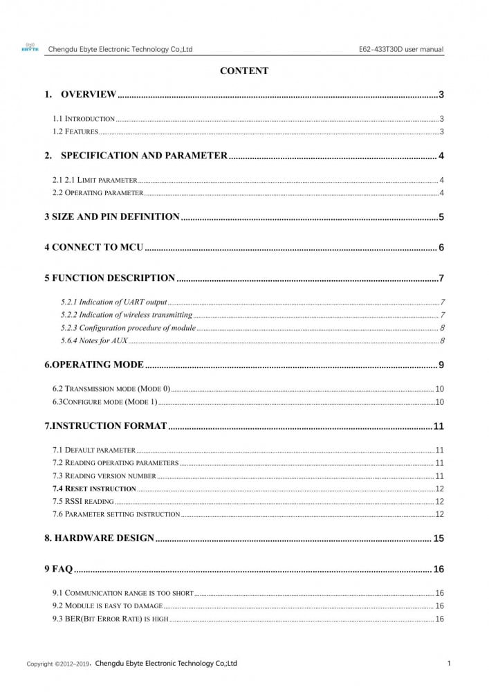 E62-433T30D manual page 2