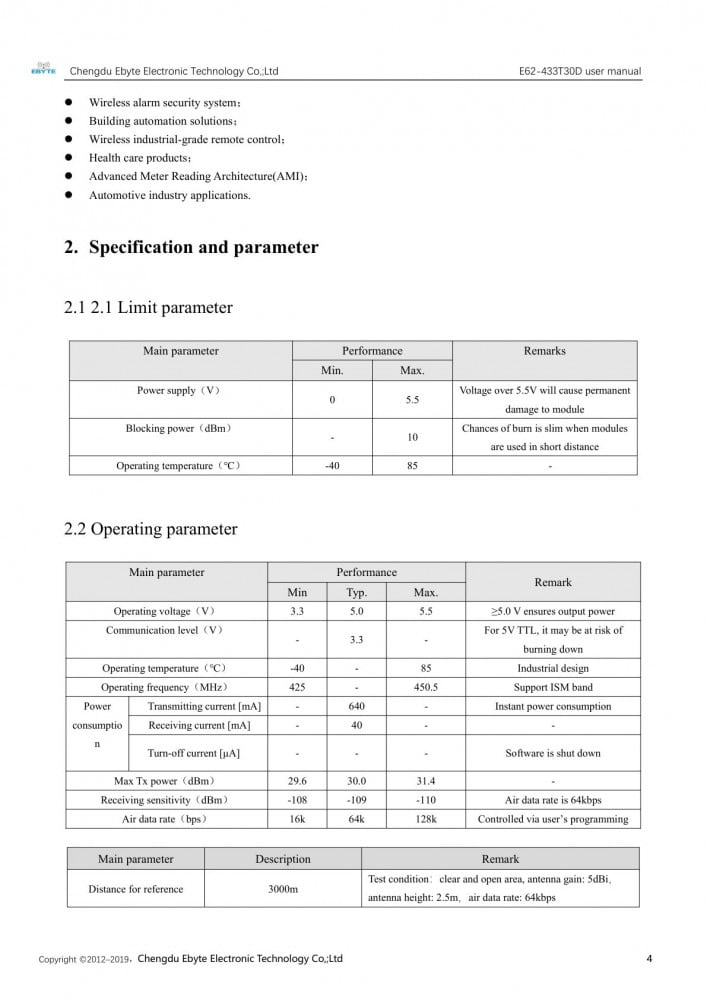 E62-433T30D manual page 5