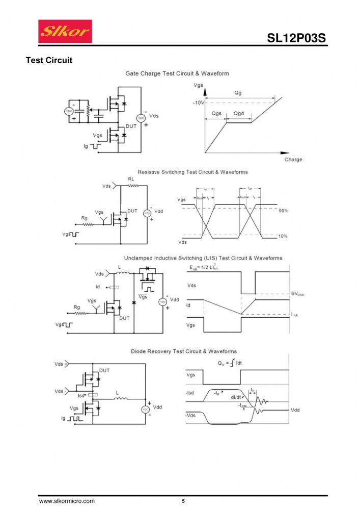 SL12P03S datasheet page 5