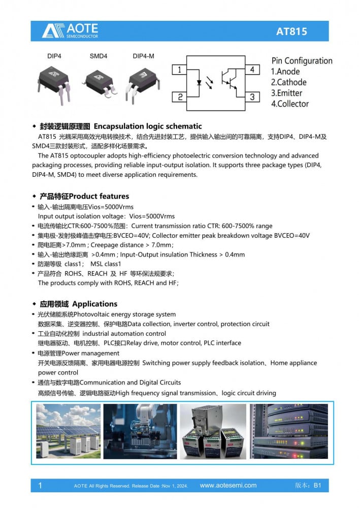 AT815 datasheet page 2