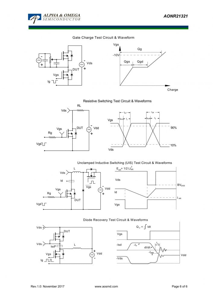 AONR21321 datasheet page 6