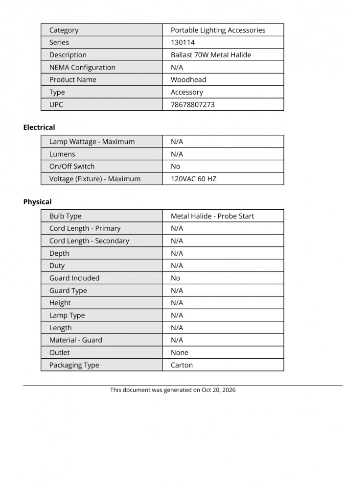 Product document preview, page 2
